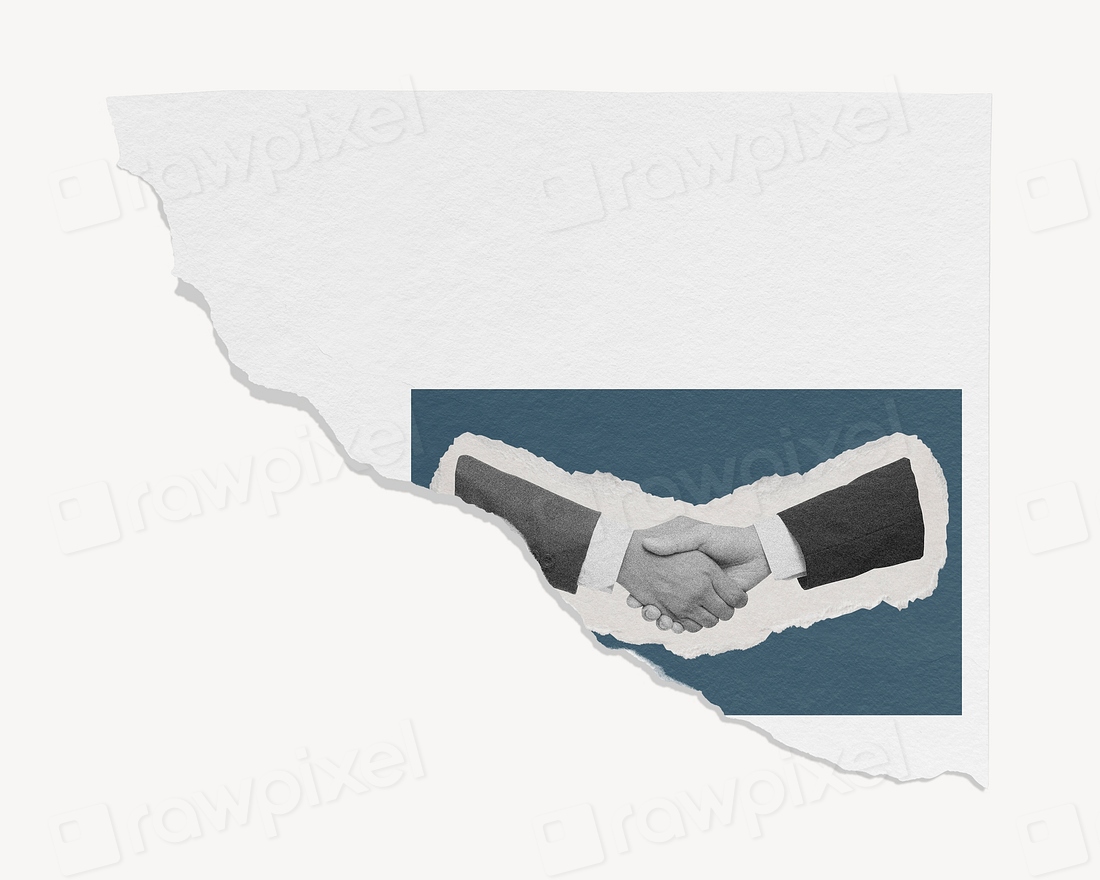 Business handshake, partnership photo ripped | Free Photo - rawpixel