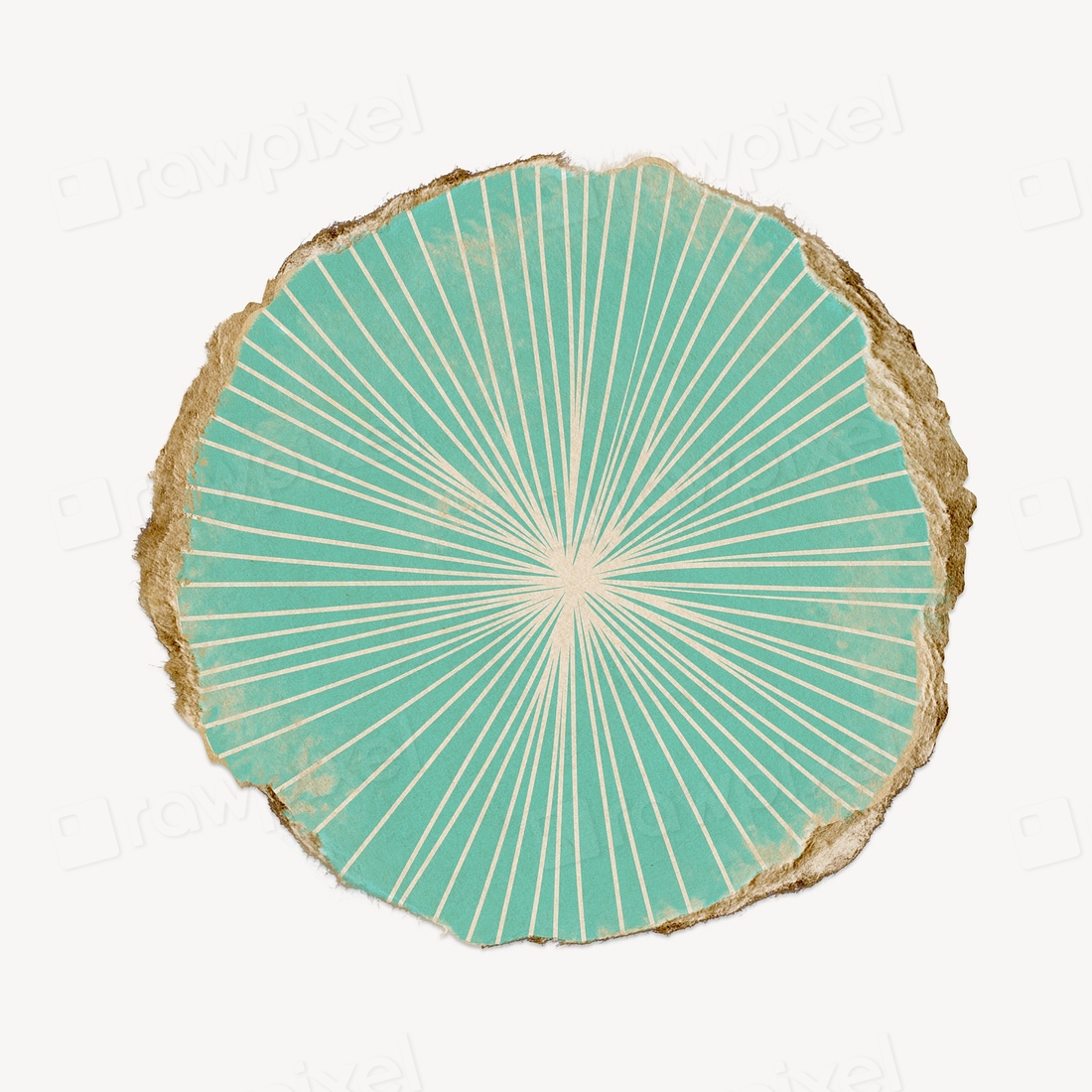Abstract green round shape, torn | Free Photo - rawpixel