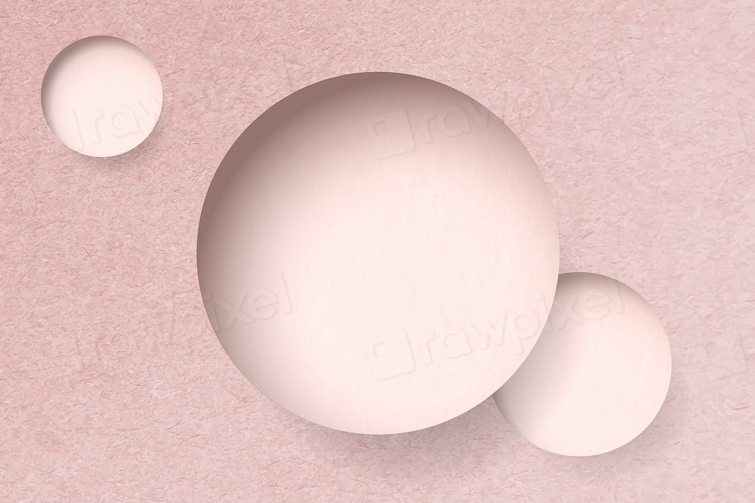 Round shape pink concrete textured | Premium Vector - rawpixel