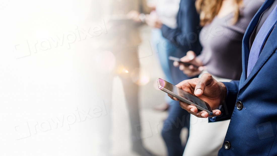 Business people using their phones | Premium Photo - rawpixel