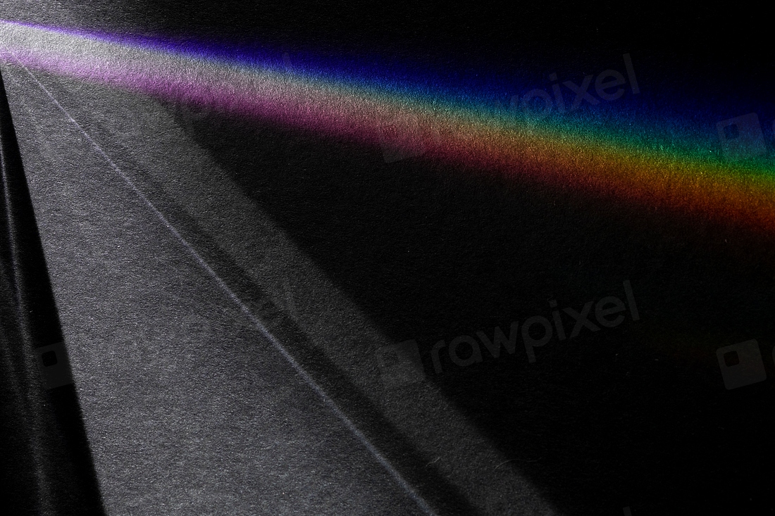 Rainbow spectrum gradient line dark | Premium Photo - rawpixel