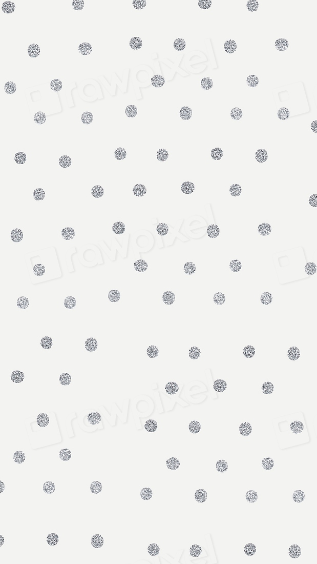 Vector silver polka dot shimmery | Premium Vector - rawpixel