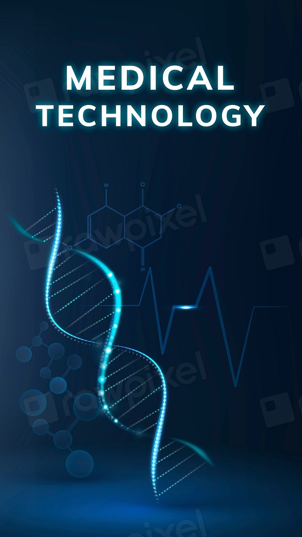 Medical technology science template vector | Premium Vector Template ...