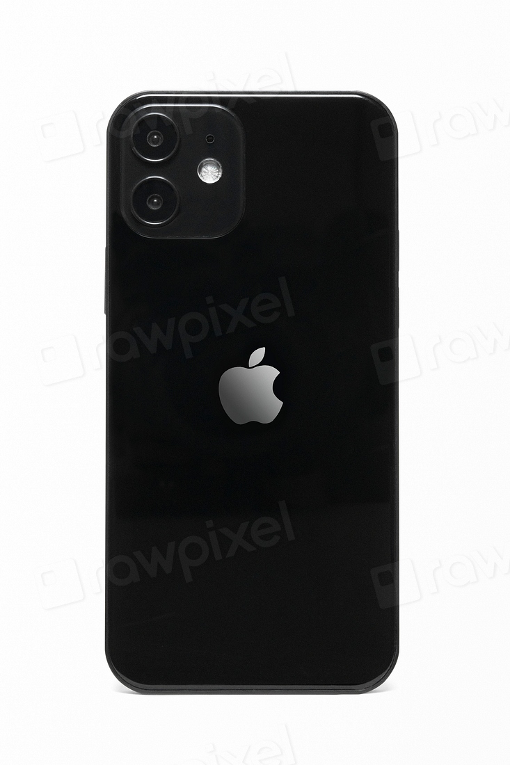 Black Apple iPhone 12 rear | Free Photo - rawpixel