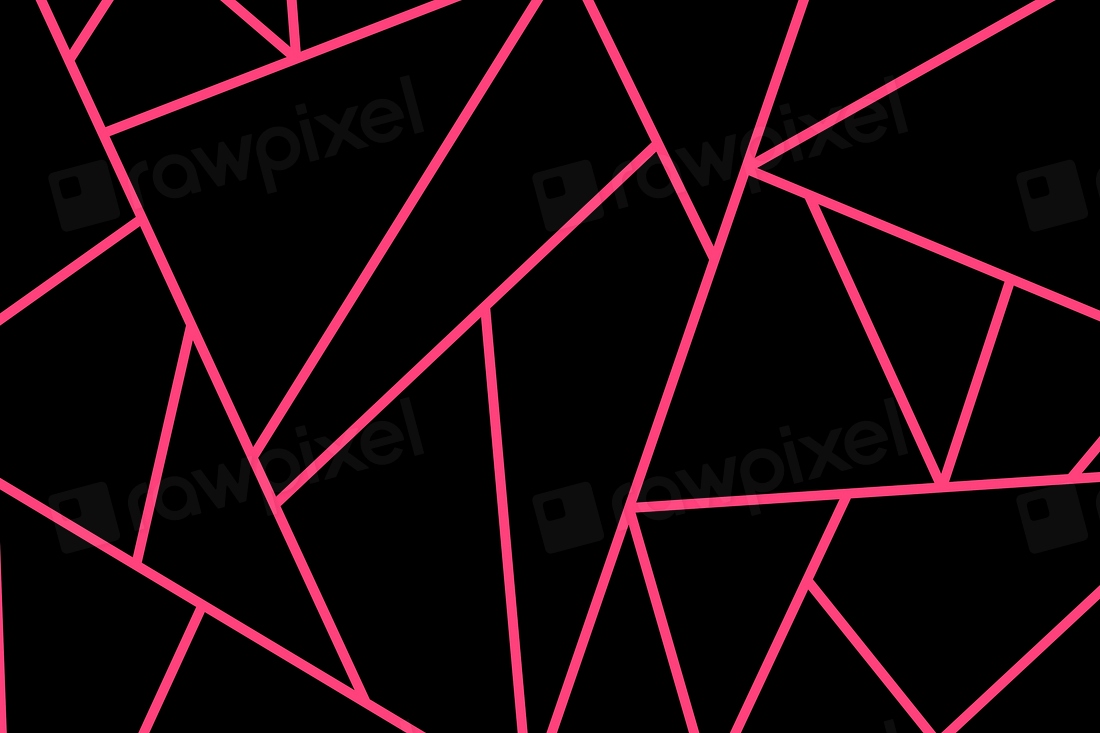 Geometric triangle pattern vector black | Premium Vector - rawpixel
