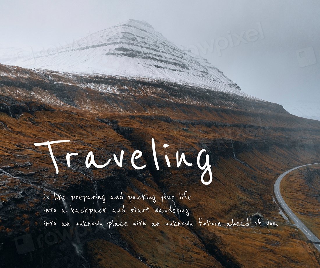 Travel blog website template vector | Premium Vector - rawpixel
