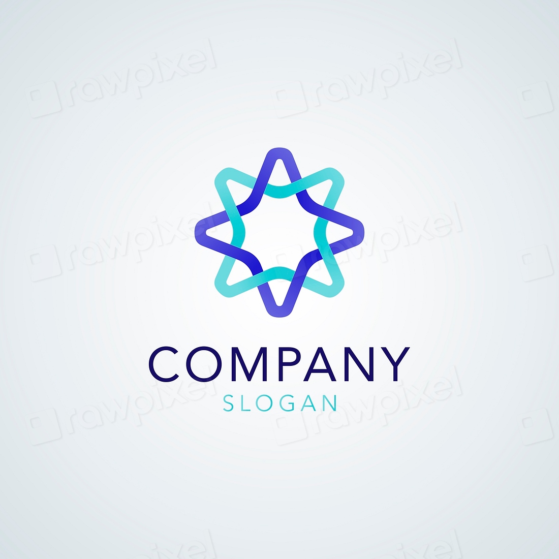 Blue creative company slogan vector | Premium Vector - rawpixel