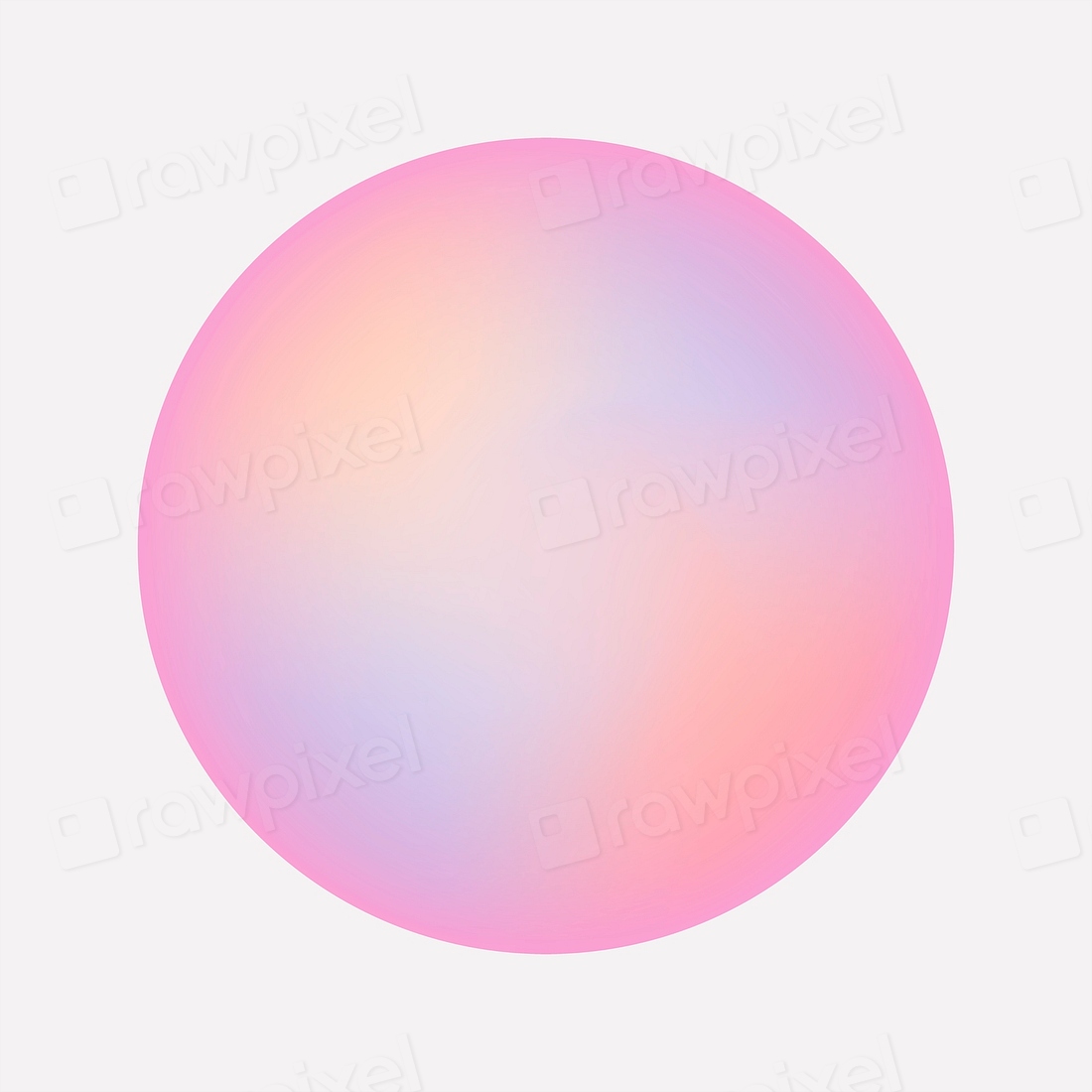 Colorful round gradient element | Premium PSD - rawpixel