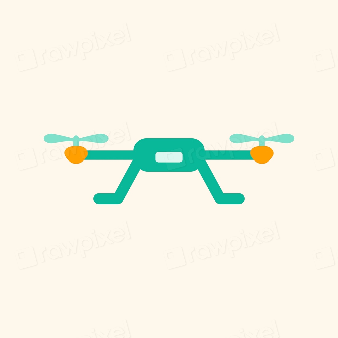Cartoon drone vector agriculture icon | Premium Vector - rawpixel