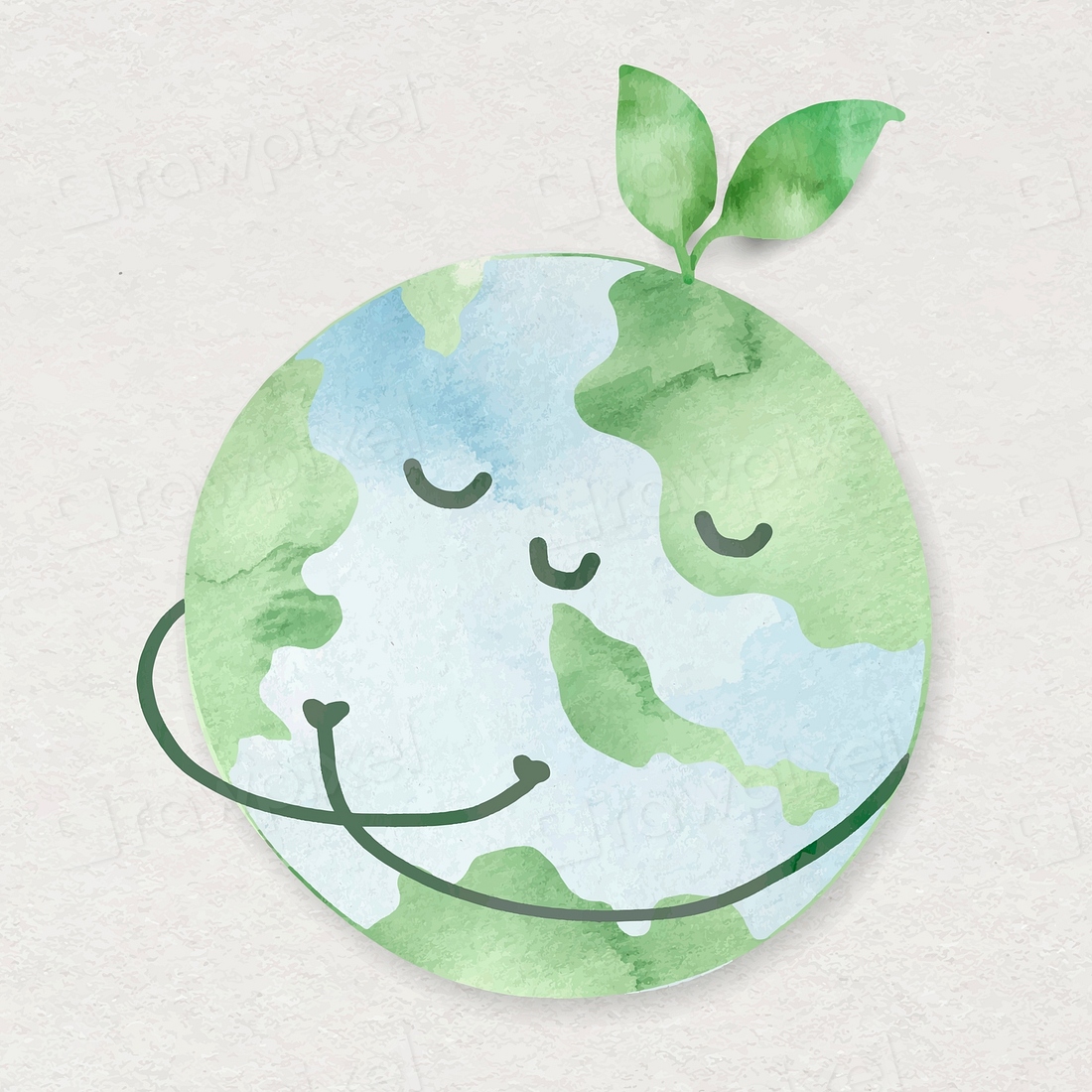 Peaceful world vector design element | Premium Vector Illustration ...