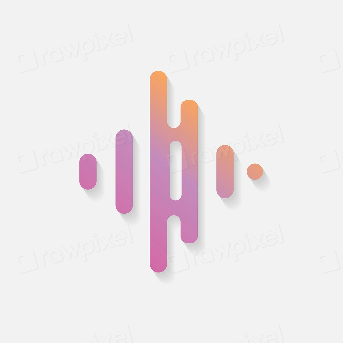 Editable sound wave music icon | Premium Vector - rawpixel