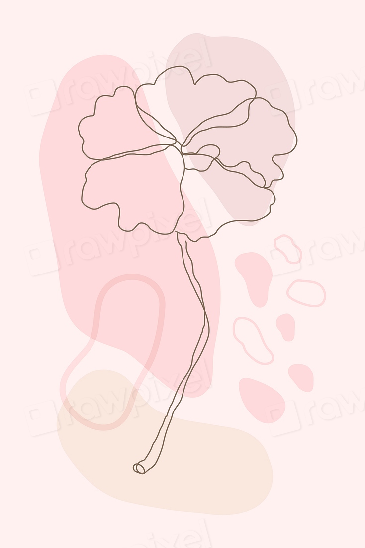 Flower single line art vector | Premium Vector Illustration - rawpixel