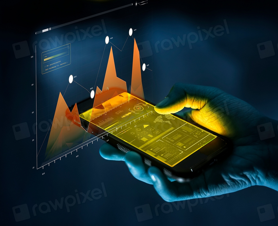 Smartphone finance business analysis concept | Premium Photo - rawpixel