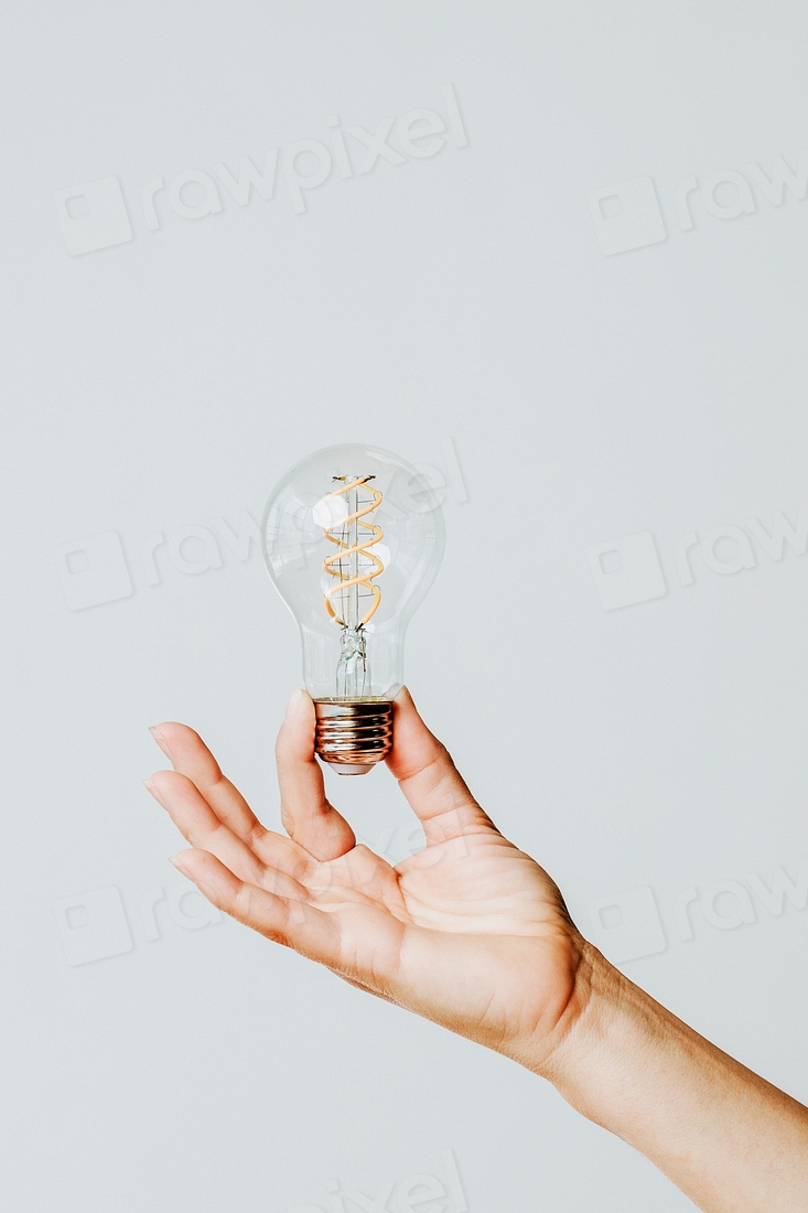 Hand holding a light bulb | Free Photo - rawpixel