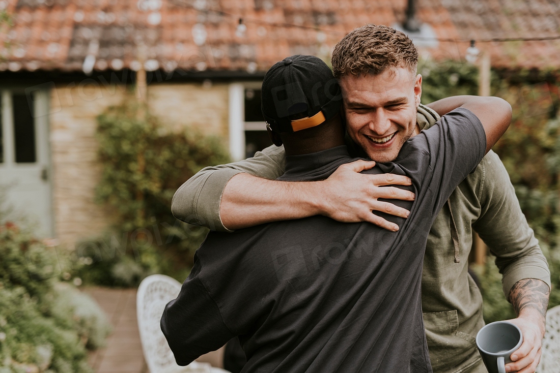 Friends hugging each other party | Premium Photo - rawpixel
