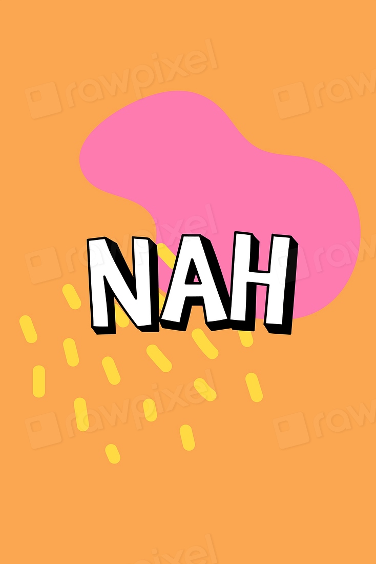 Vector nah text comic font | Premium Vector - rawpixel