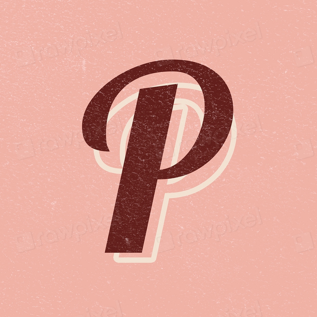 Letter P font printable z | Premium PSD - rawpixel