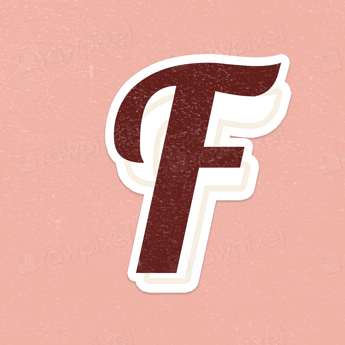 Letter F font printable z | Premium PSD - rawpixel