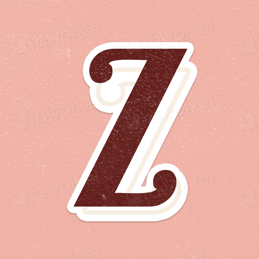 Letter Z font printable z | Premium PSD - rawpixel