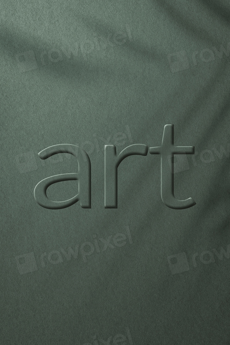 Word art embossed typography shadow | Free Photo - rawpixel
