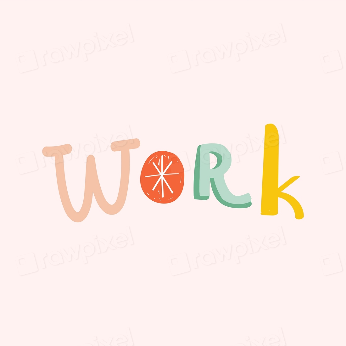 Work doodle hand drawn vector | Premium Vector - rawpixel