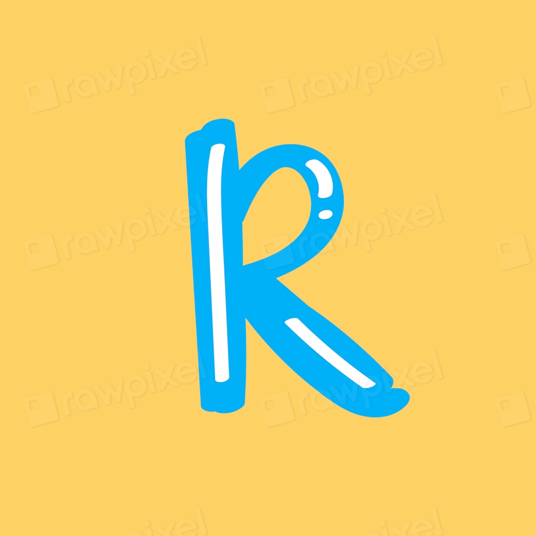 Letter R hand drawn vector | Premium Vector - rawpixel