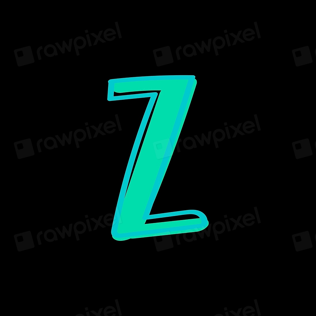 Letter Z vector doodle typography | Premium Vector - rawpixel
