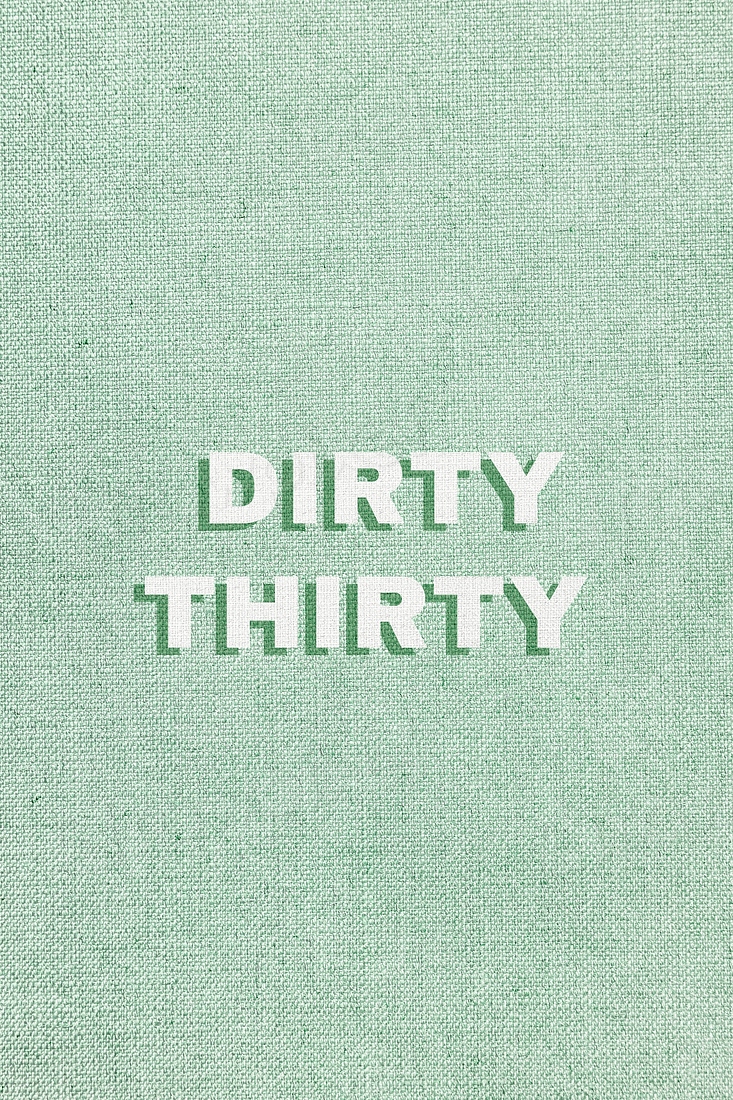 Dirty thirty word bold font | Free Photo - rawpixel