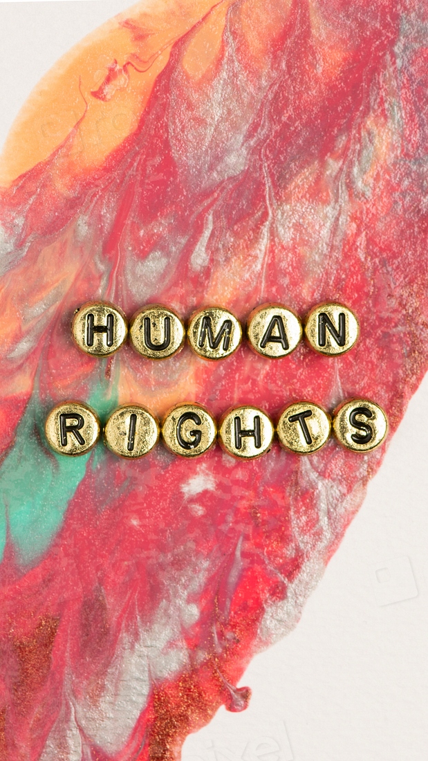 Gold human rights alphabet letter | Free Photo - rawpixel