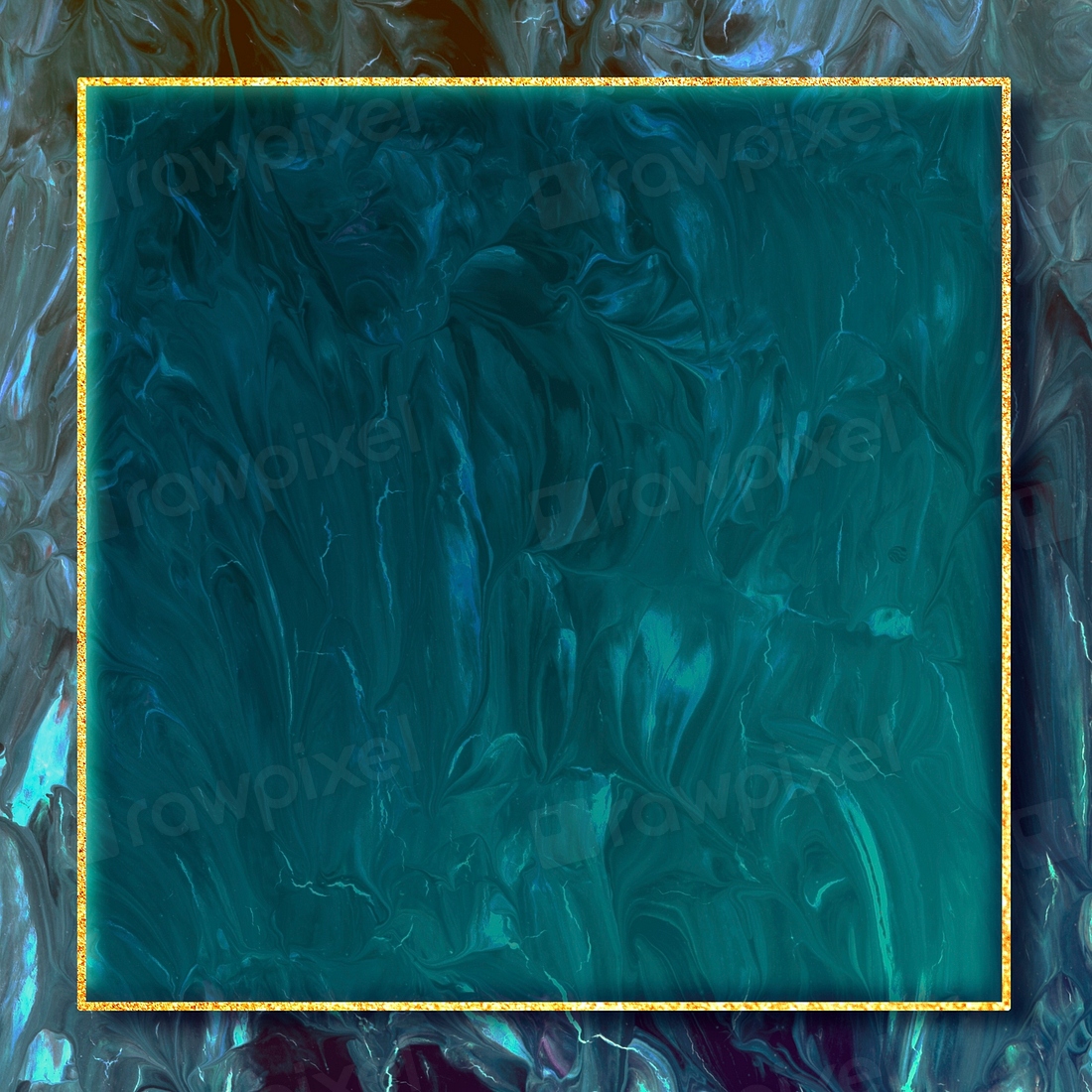 Square gold frame abstract background | Premium PSD - rawpixel