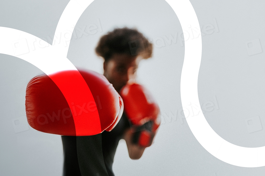 Fighter with red boxing gloves | Premium Photo - rawpixel