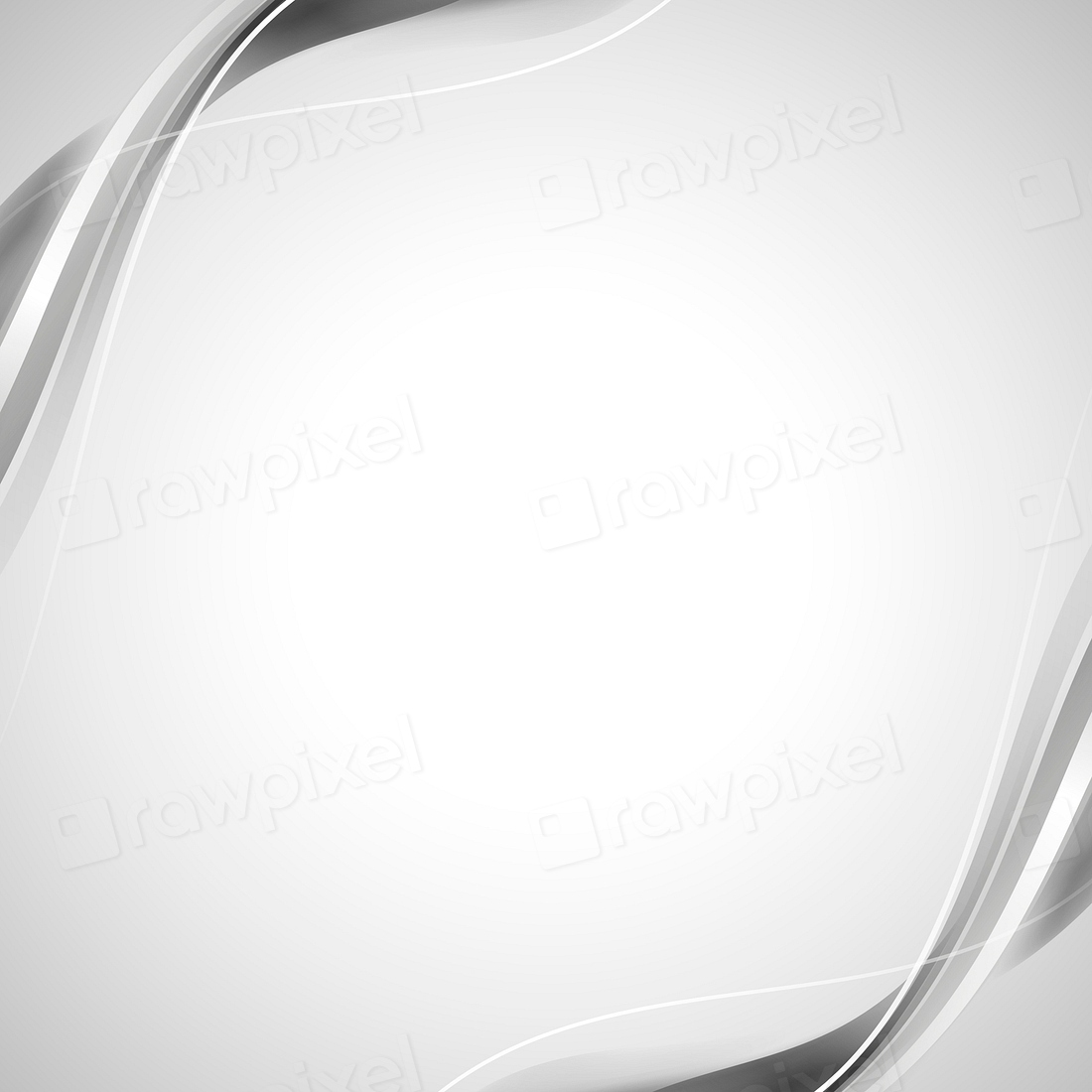 Gray curve frame template vector | Premium Vector - rawpixel