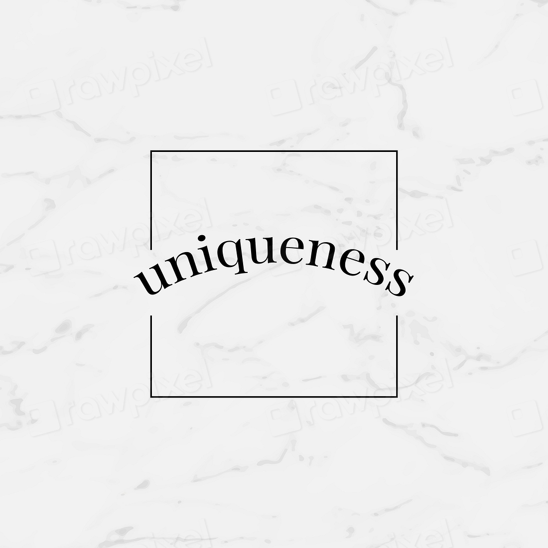Uniqueness template square frame vector | Premium Vector Template ...
