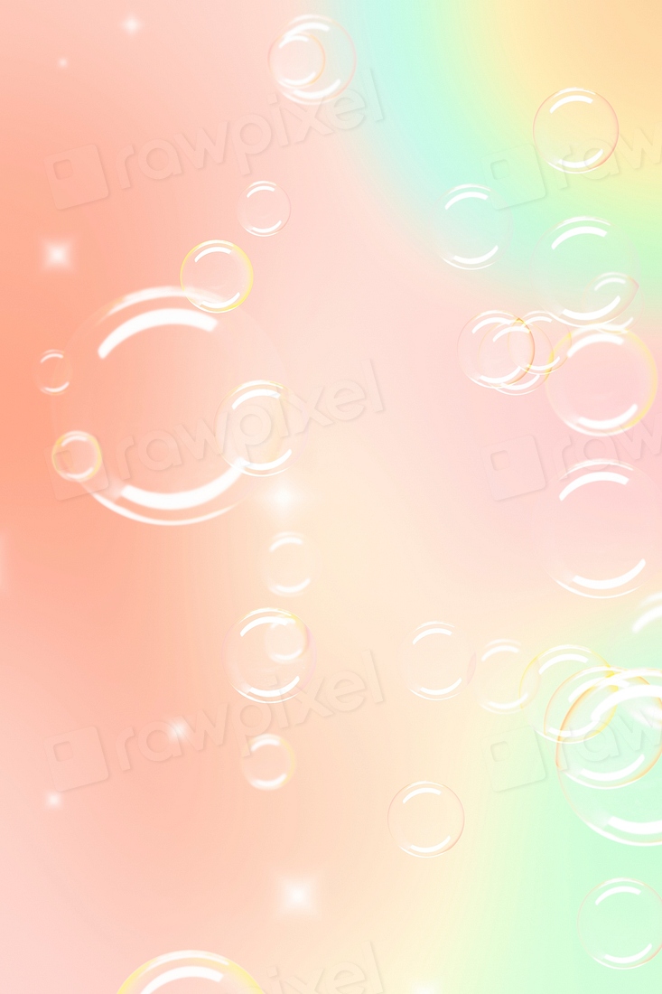 Bubble effect psd holographic gradient | Free PSD - rawpixel