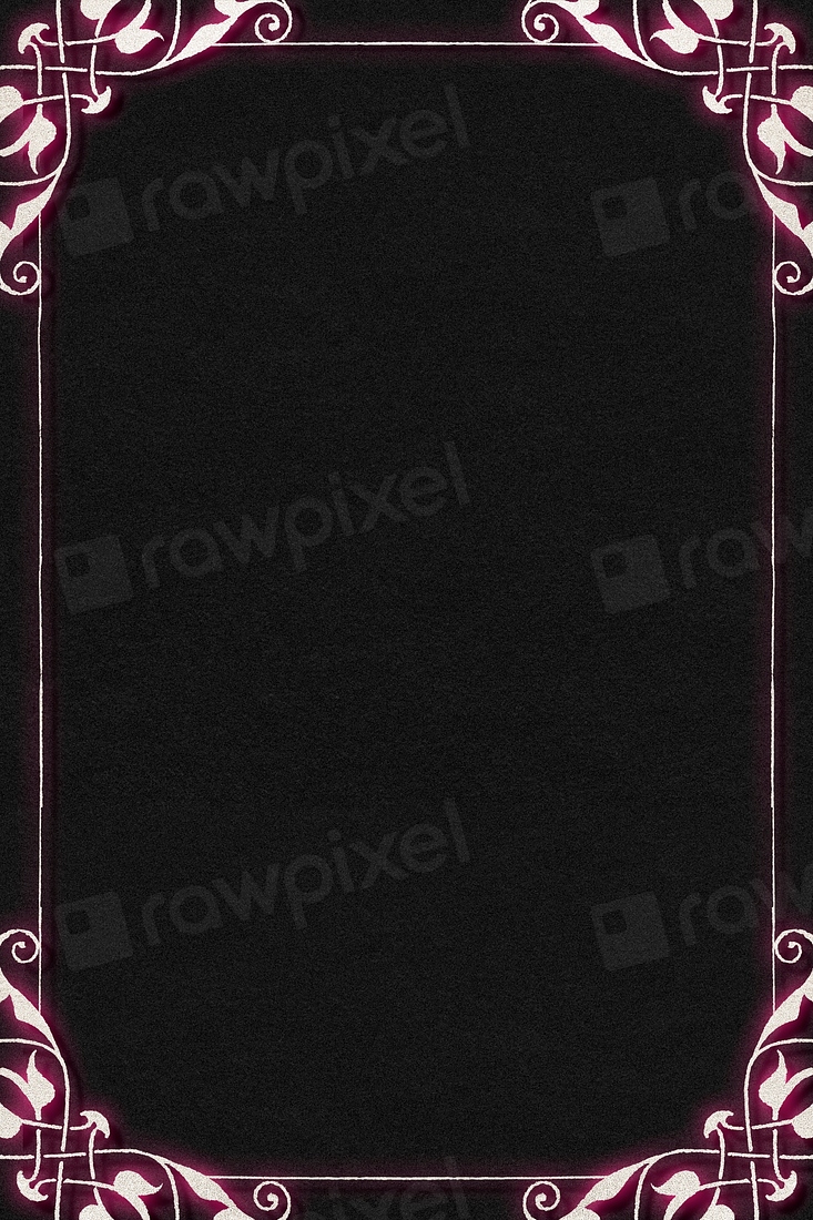 Pink filigree vintage frame border | Premium Photo - rawpixel
