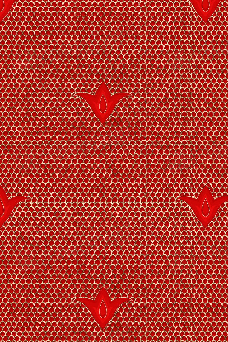 Oriental curve pattern red Chinese | Premium Photo - rawpixel