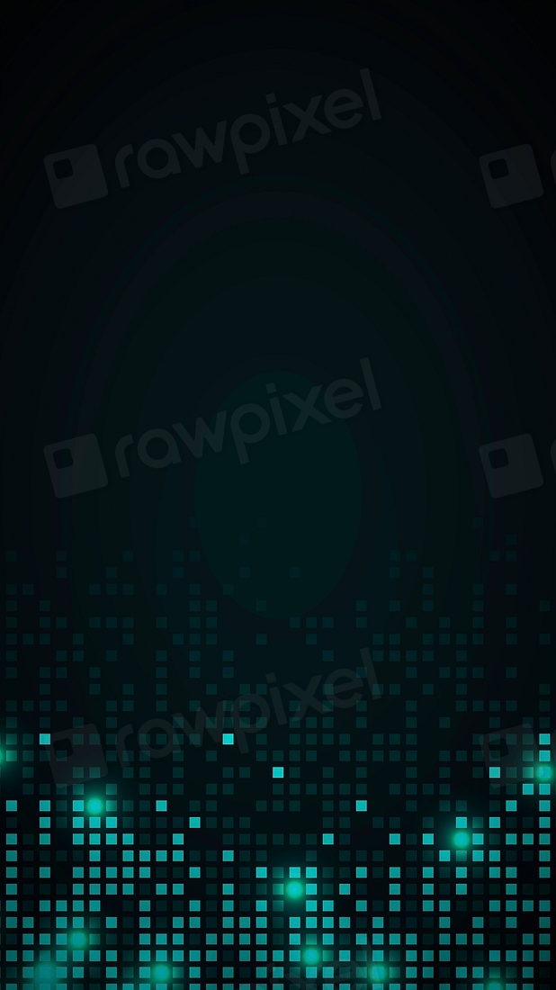 Teal abstract pixel pattern vector | Premium Vector - rawpixel