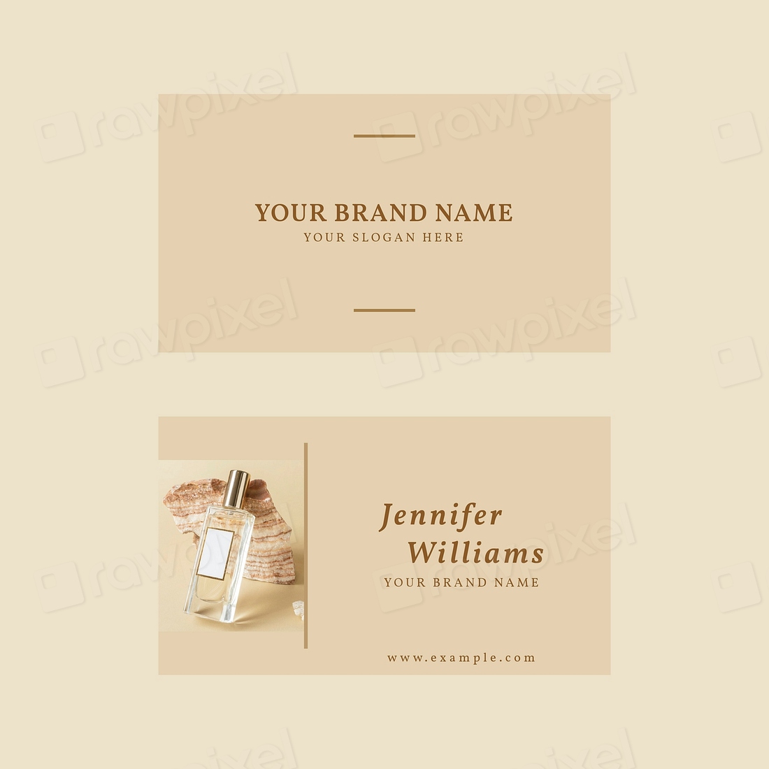 Cosmetic business card template vector | Premium Vector Template - rawpixel