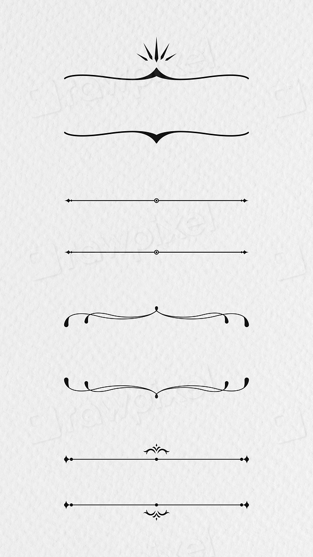 Vintage line frame collection | Premium PSD - rawpixel