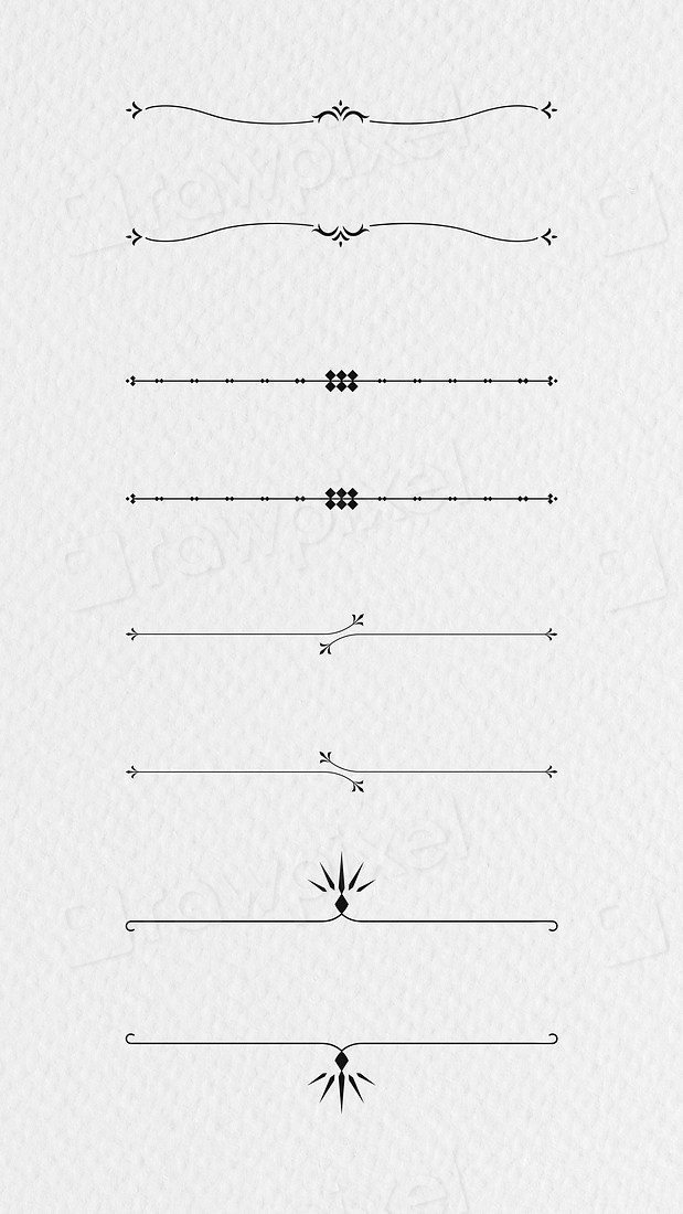 Vintage line frame collection | Premium PSD - rawpixel
