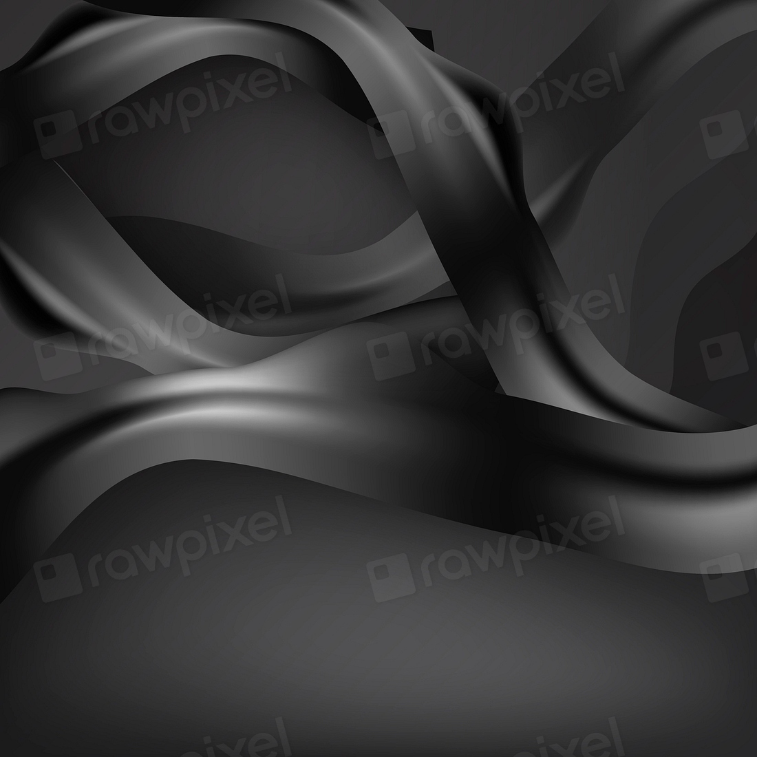Black swirly abstract background design | Premium Vector - rawpixel