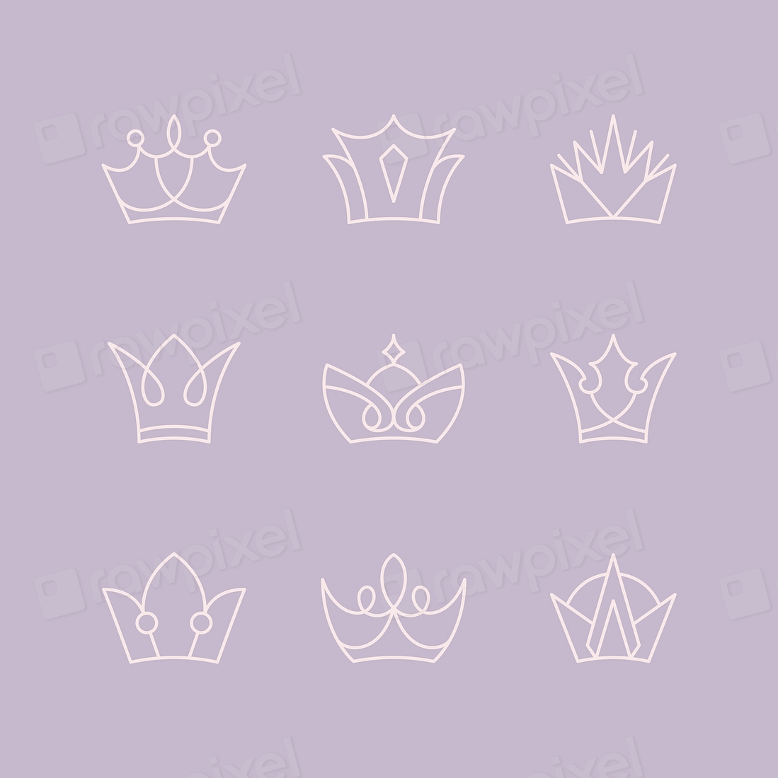 Hand drawn royal crown doodle | Premium Vector - rawpixel