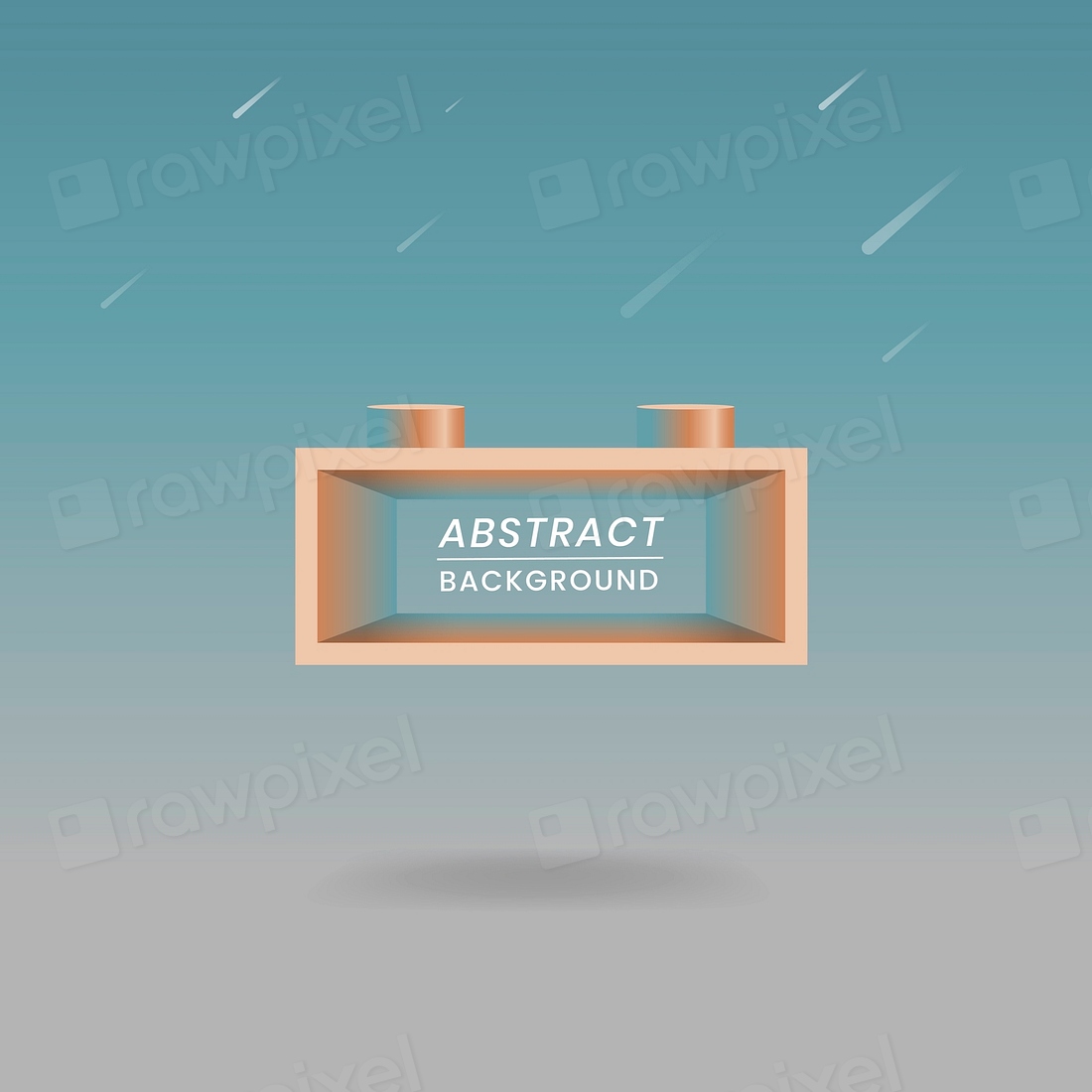 Abstract geometric rectangle shape vector | Premium Vector - rawpixel