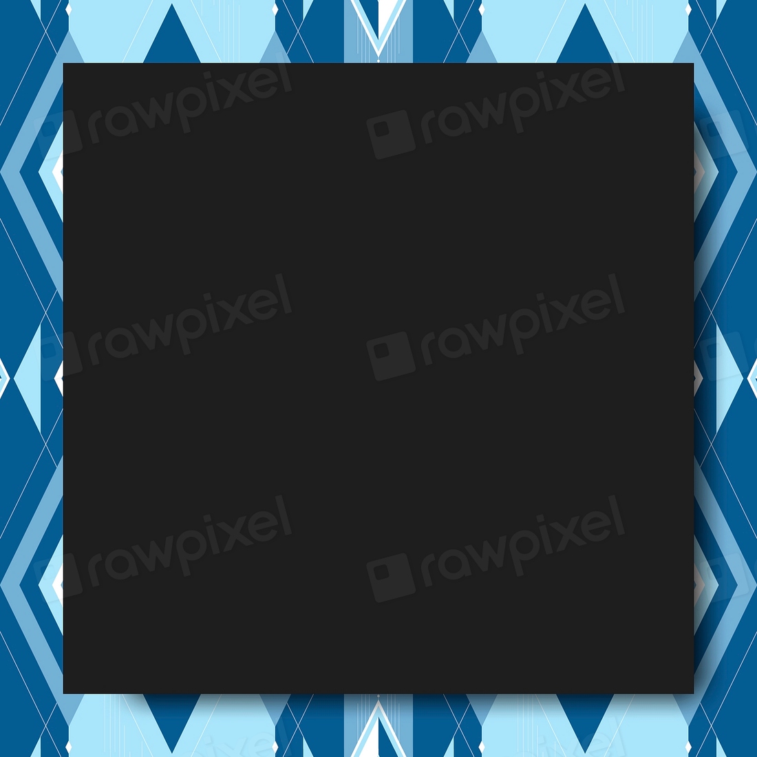 Bright blue seamless geometric patterned | Premium Vector - rawpixel