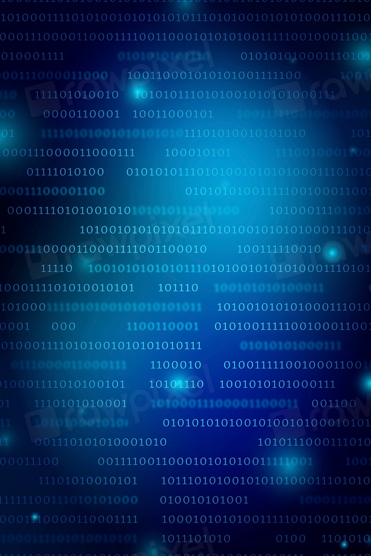 Stream binary code design vector | Premium Vector - rawpixel