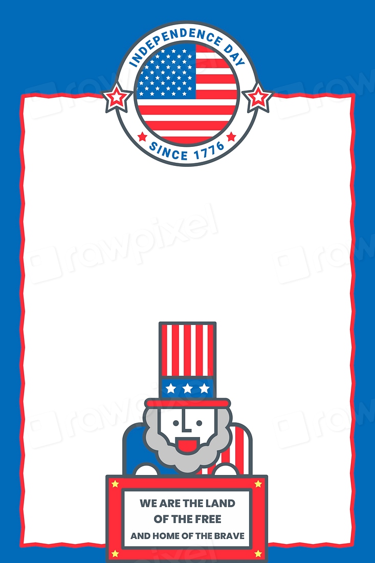 American independence day poster vector | Premium Vector - rawpixel