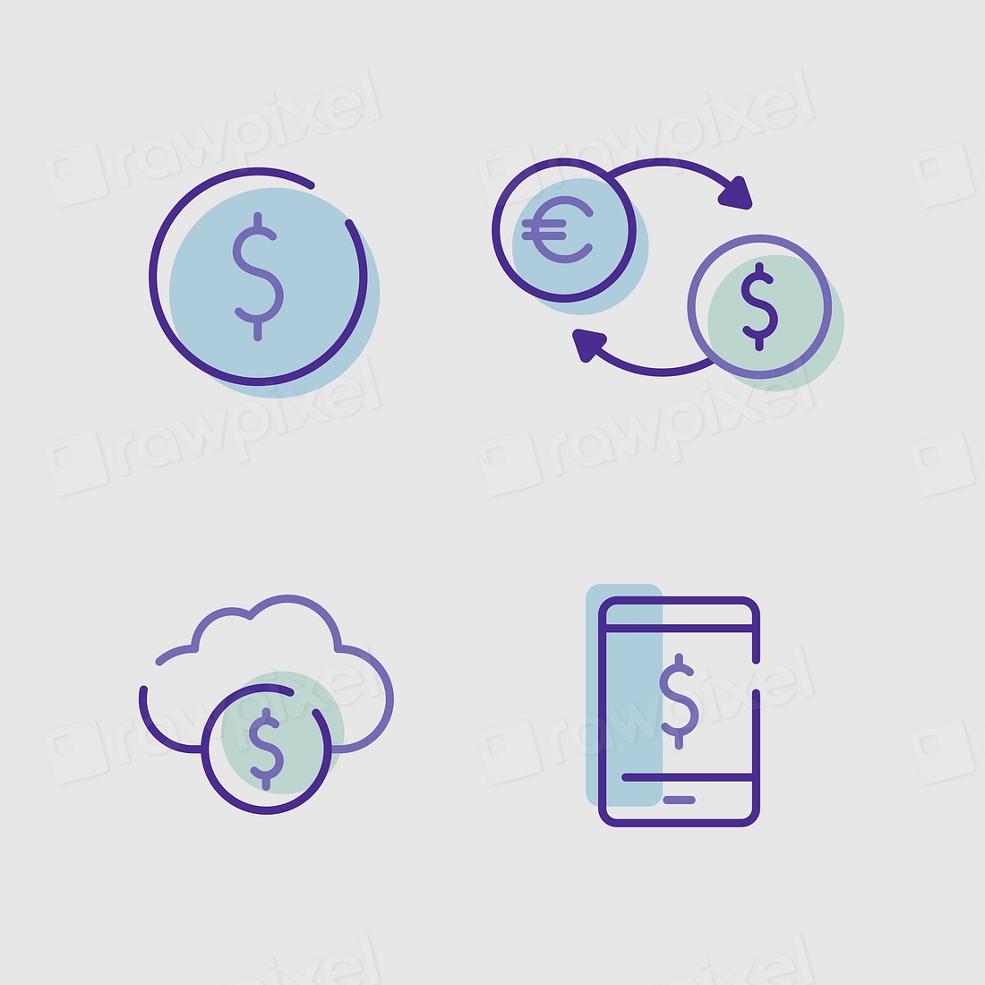 Online payment design elements vector | Premium Vector - rawpixel