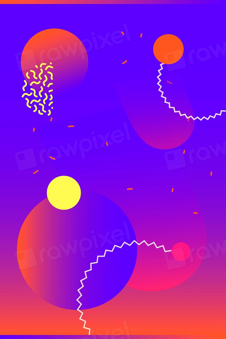 Blue gradient poster design vector | Premium Vector - rawpixel