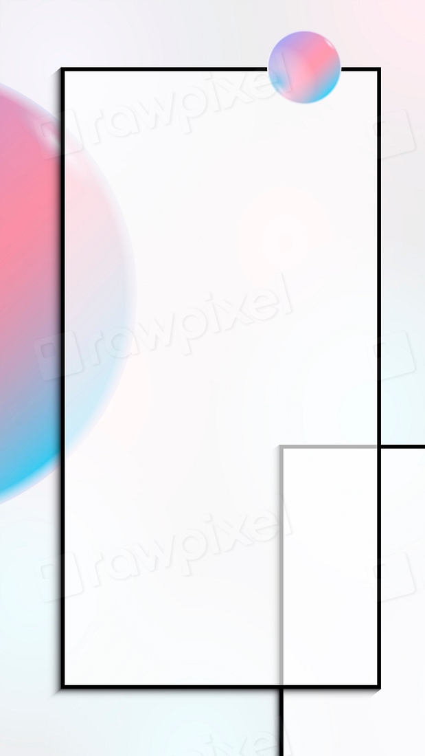 Pink and blue rectangle frame | Premium Vector - rawpixel