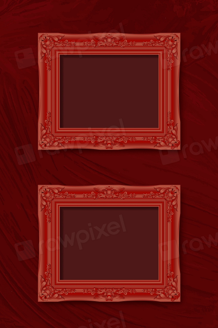 Red frame red wall mobile | Premium Vector - rawpixel